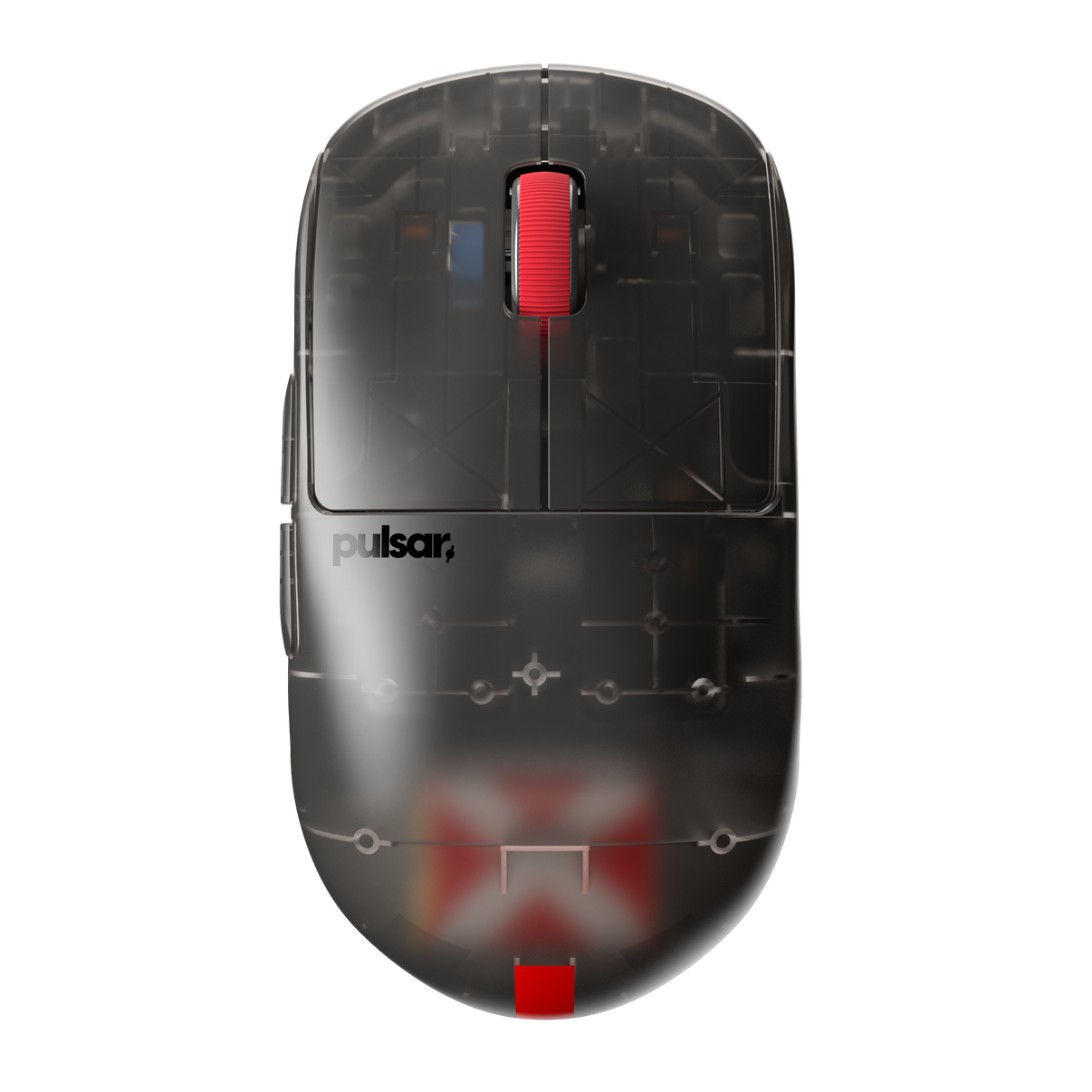 X2H Mini Gaming Mouse [Clear Black Edition] – Waimers