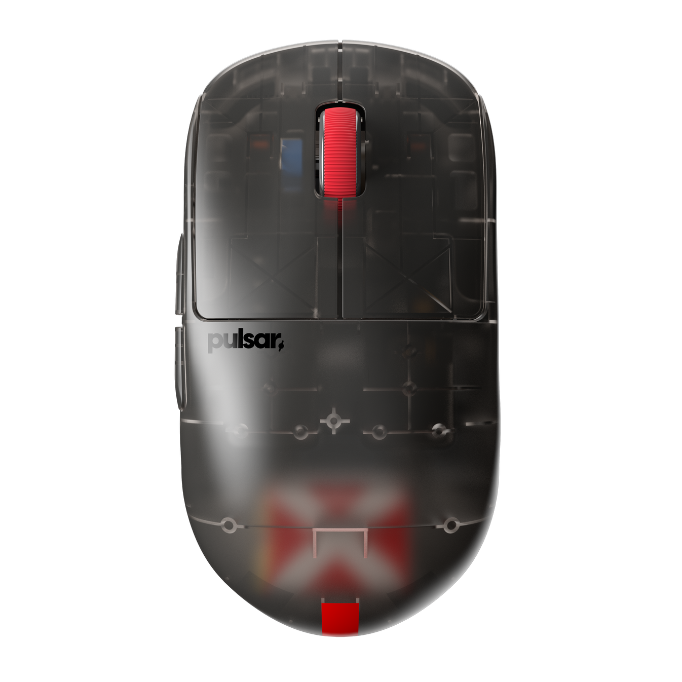 X2H Mini Gaming Mouse [Clear Black Edition] – Waimers